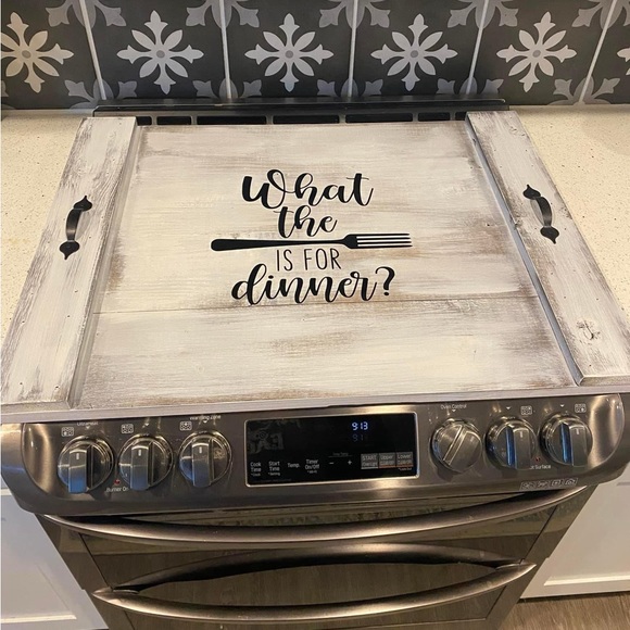 Kitchen | Custom Stove Cover Made To Order | Poshmark